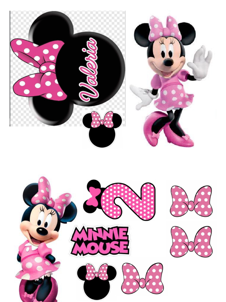 Topper de Minnie Mouse | PDF