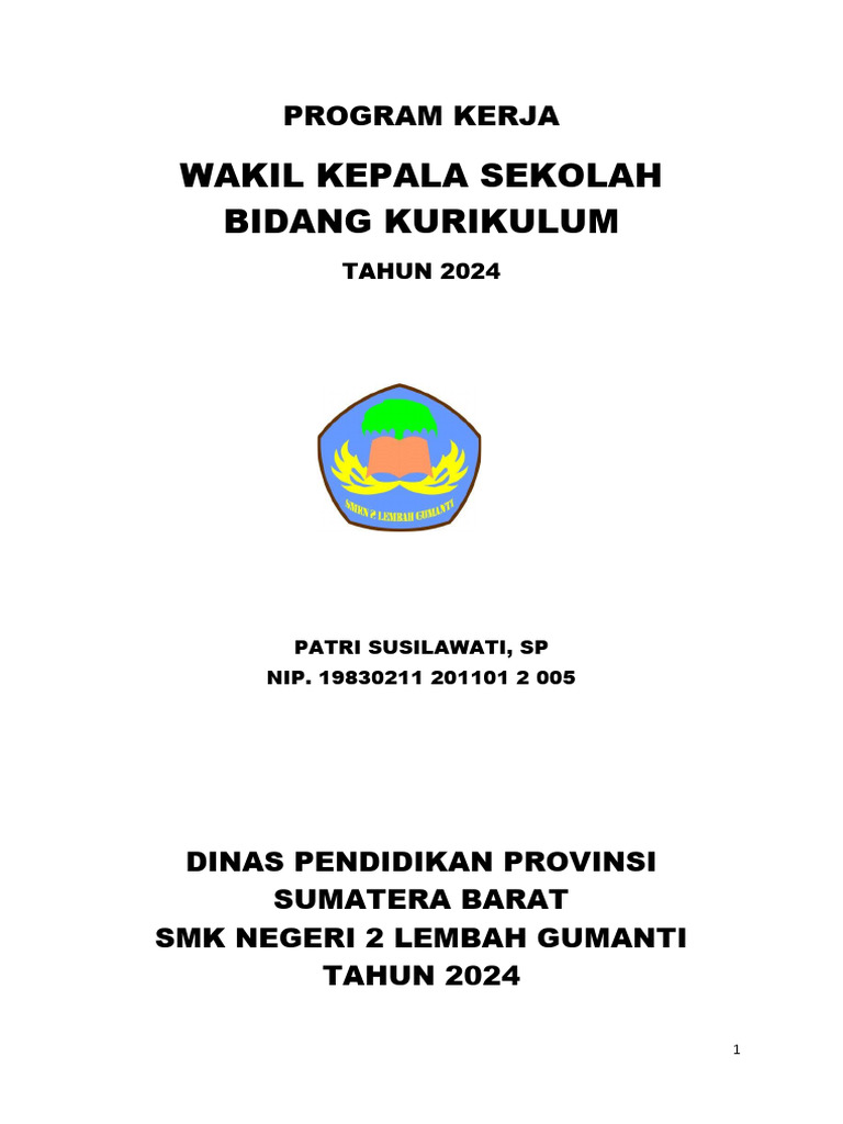 Program Wakur 2023-2024 | PDF