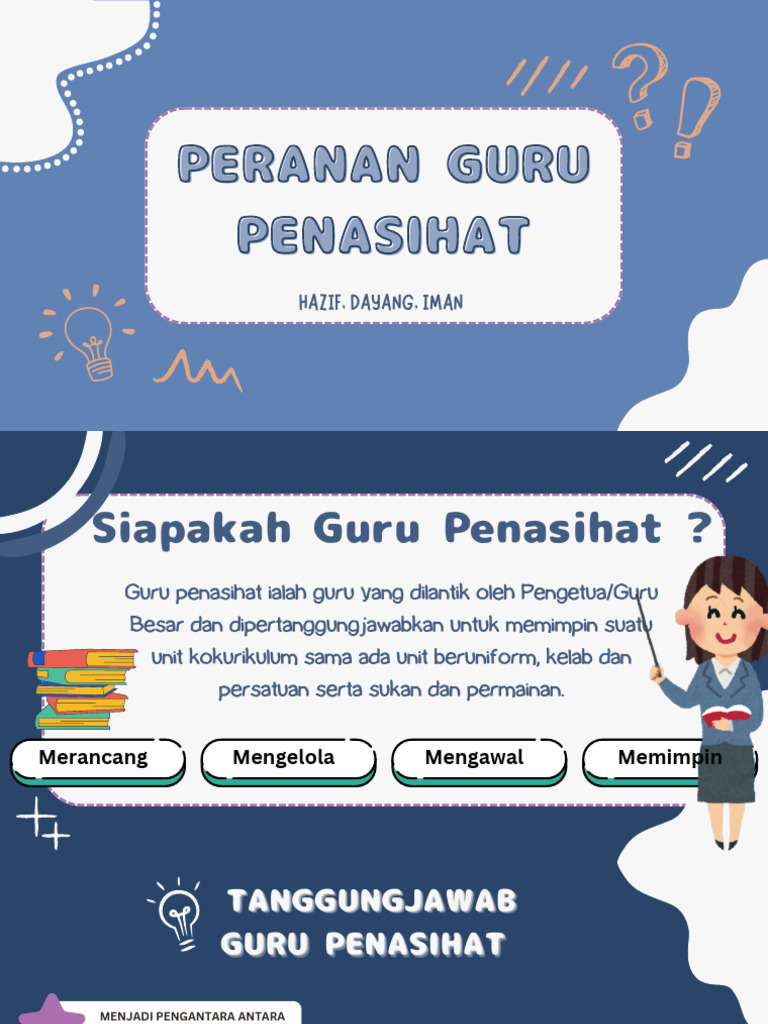 Topik 3 Peranan Guru Penasihat | PDF