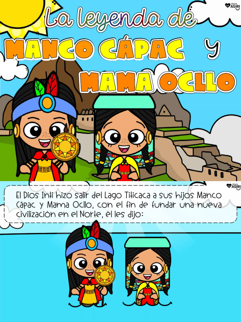 Leyenda de Manco Cápac y Mama Ocllo | PDF | Viajes y turismo