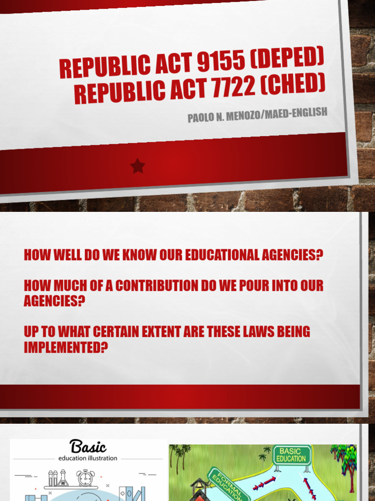 Republic Act 9155 Deped | PDF | Schools