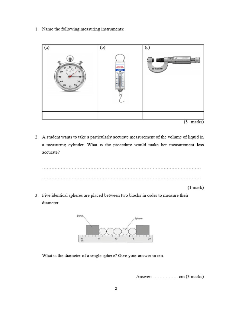 Physics Exam Grade 9 | PDF | Momentum | Collision