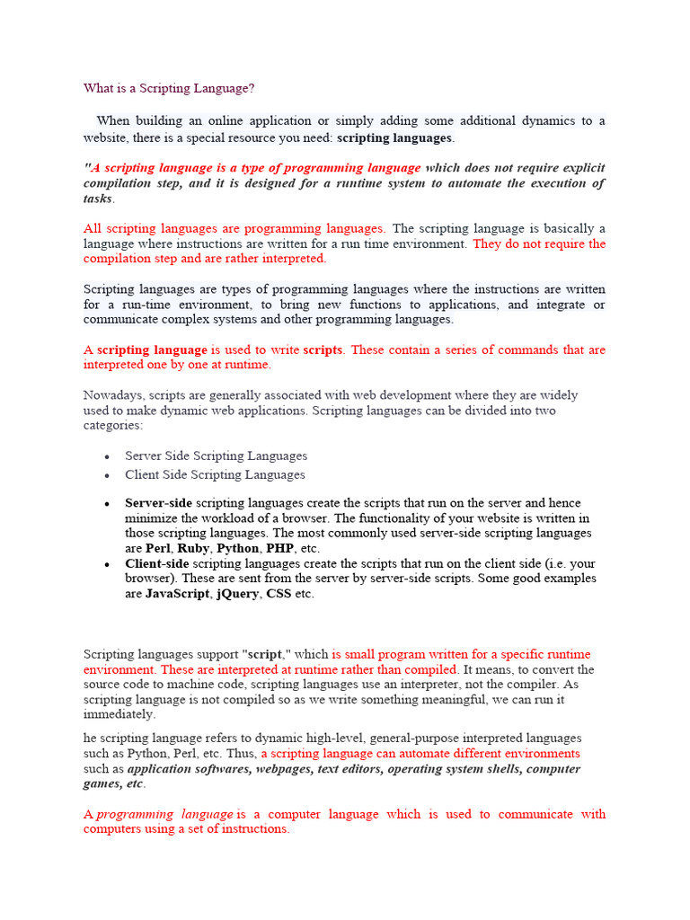 WT Unit-3 | PDF | Dynamic Web Page | Scripting Language