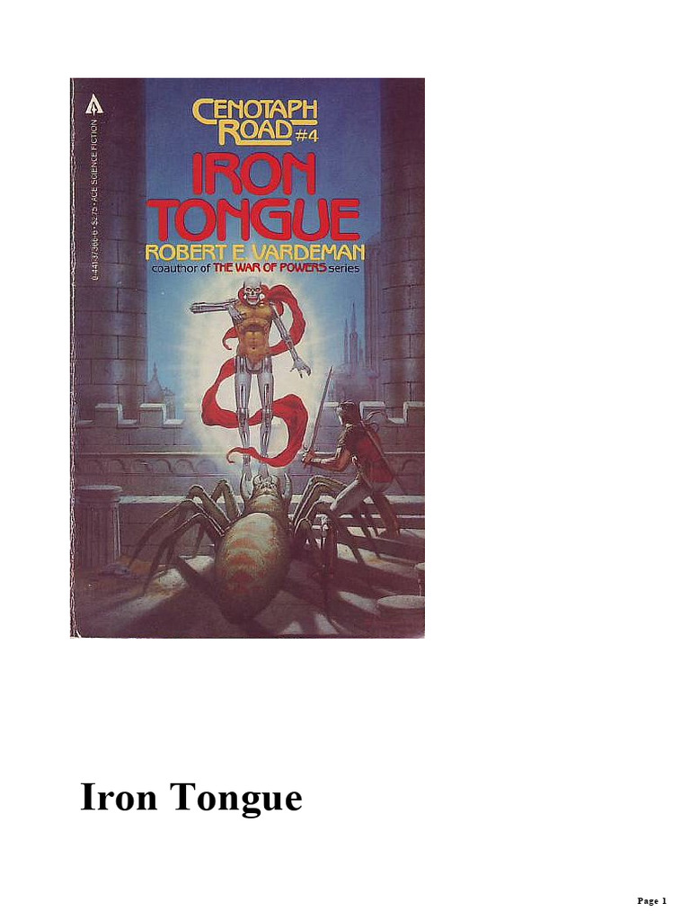 Robert E. Vardeman - Cenotaph Road 04 - Iron Tongue | PDF | Magician ...
