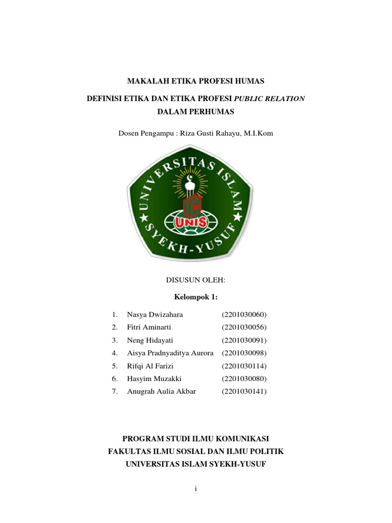 Makalah - Kelompok 1 Epr | PDF | Karier & Perkembangan