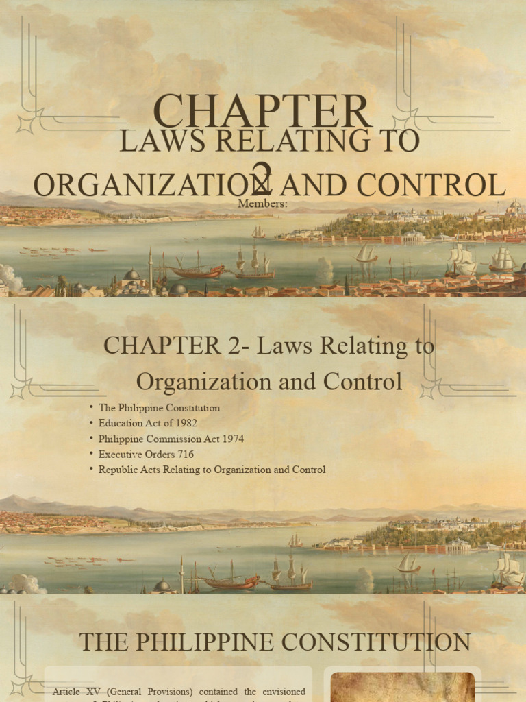 Laws Relating To Organization and Control | PDF | Schools | Teachers