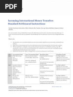 NCB Wire Transfer Instructions | PDF