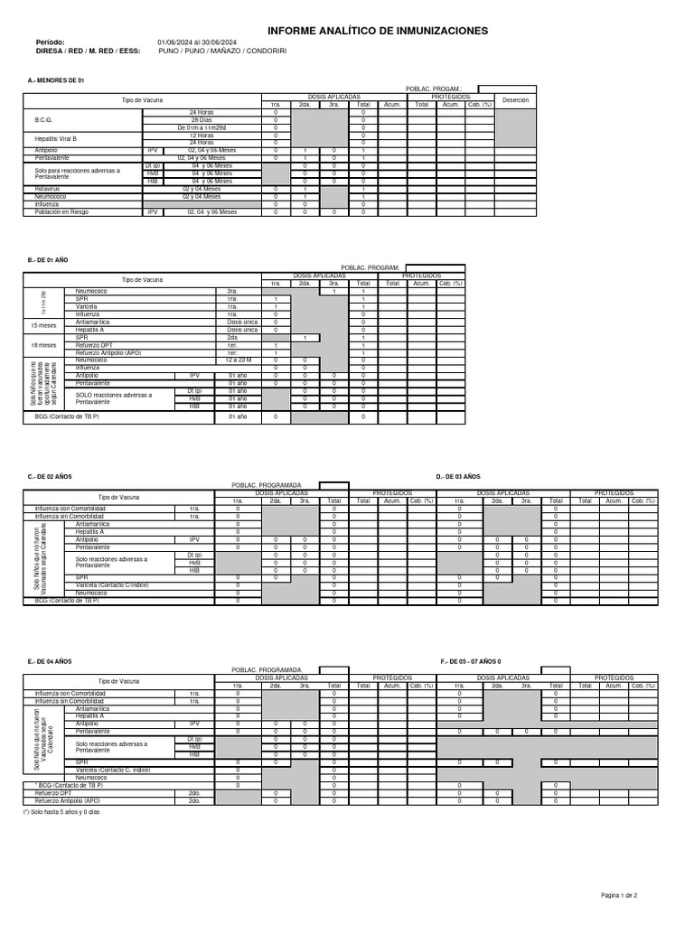 Informe Analitico Mensual 3271 01 06 2024 30 06 2024 | PDF ... Informe Analitico Mensual 3271 01 06 2024 30 06 2024 | PDF ...