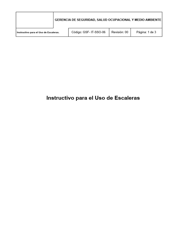 Instructivo Uso Escalera | PDF | Escalera | Cuerda
