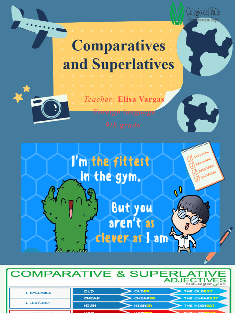 Understanding Comparatives and Superlatives | PDF | Self-Improvement ...