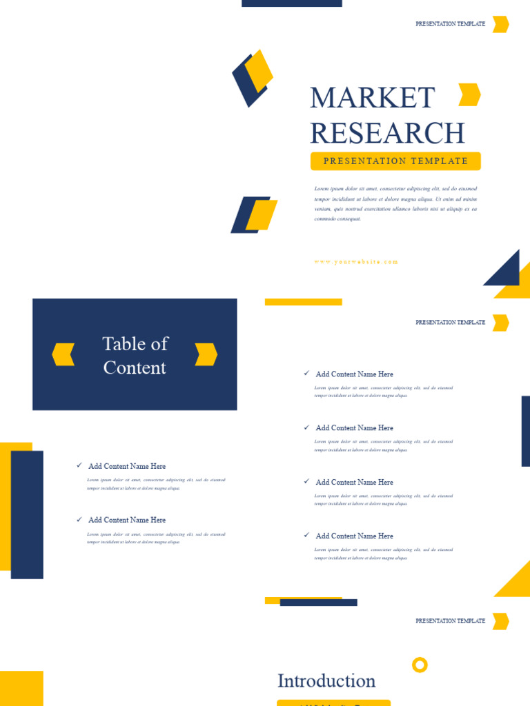 Market Research Presentation PowerPoint | PDF
