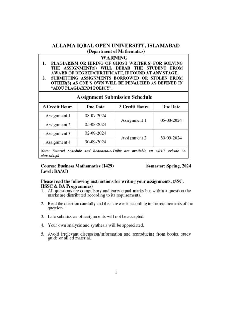 1429 QP | PDF | Matrix (Mathematics) | Profit (Economics)