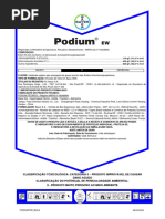 Bula do Herbicida Elevore 2024 | PDF | Ferimento | Nuvem