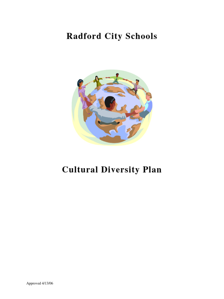 Radford City Schools Diversity Plan | PDF | Multiculturalism | Lesson Plan
