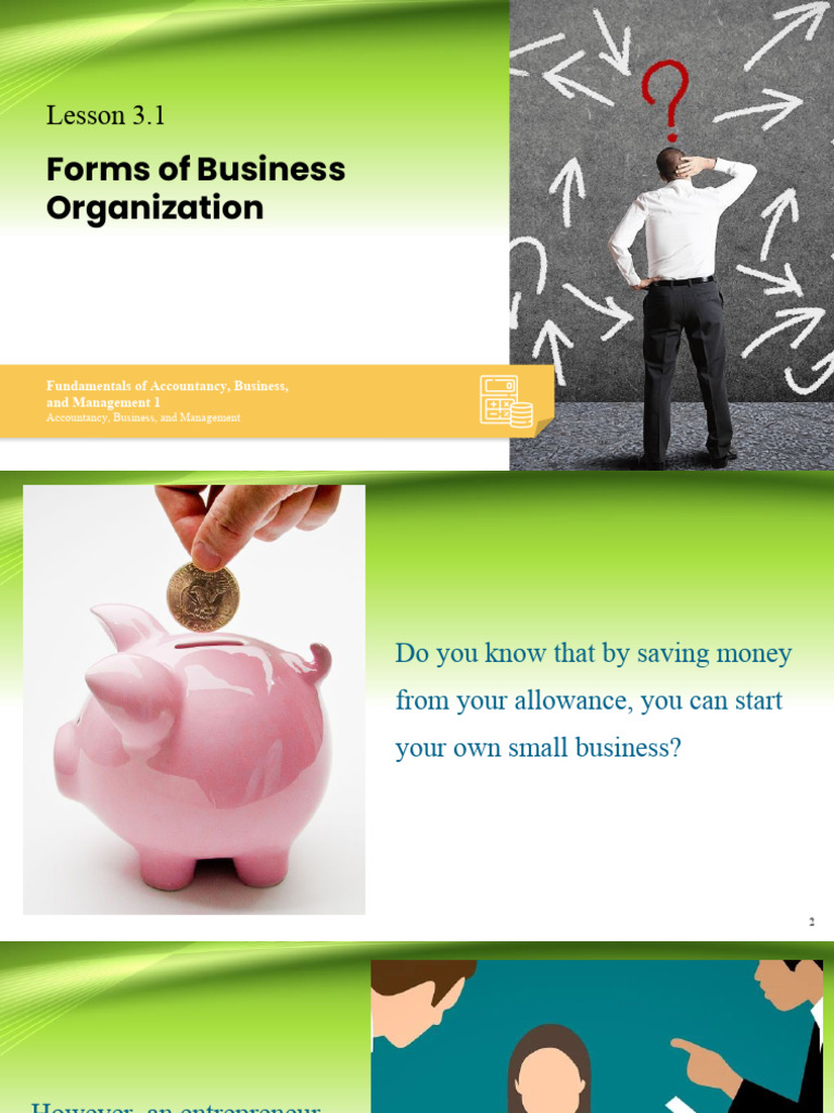 Business Forms for Aspiring Owners | PDF | Sole Proprietorship ...