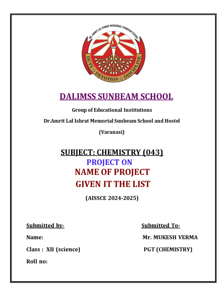 Project Guidlines 2025 Pdf Educational Stages