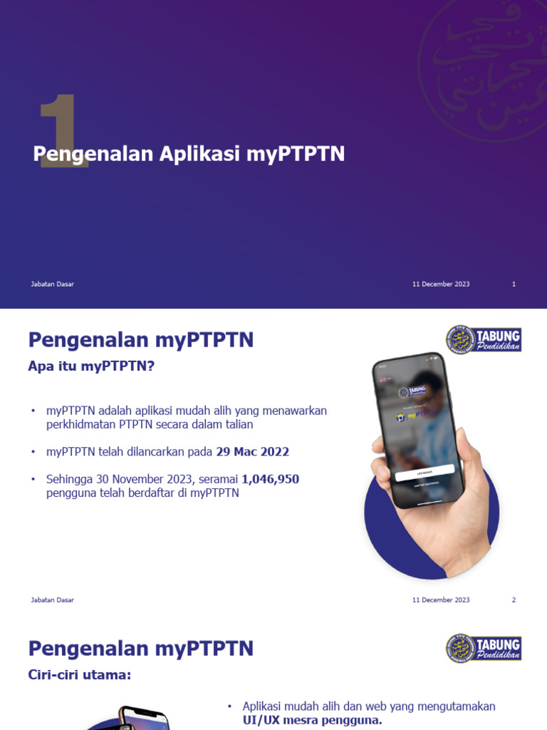 How To Apply PTPTN With PTPTN App | PDF