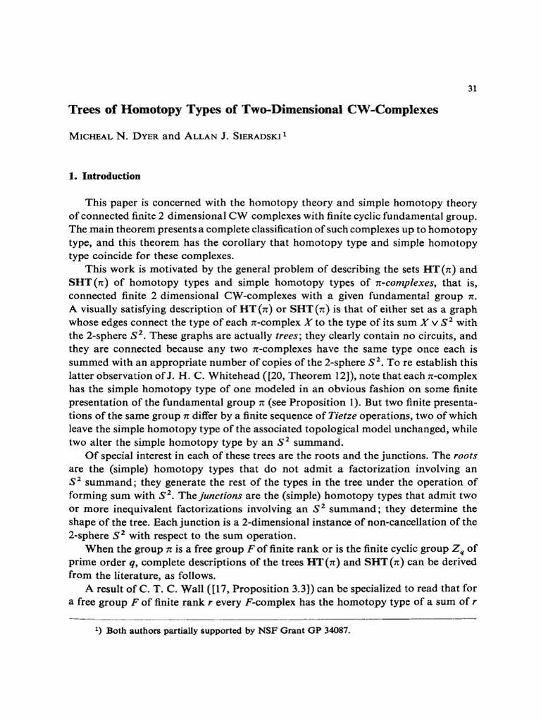 Dyer 1973 | PDF | Group (Mathematics) | Mathematical Analysis