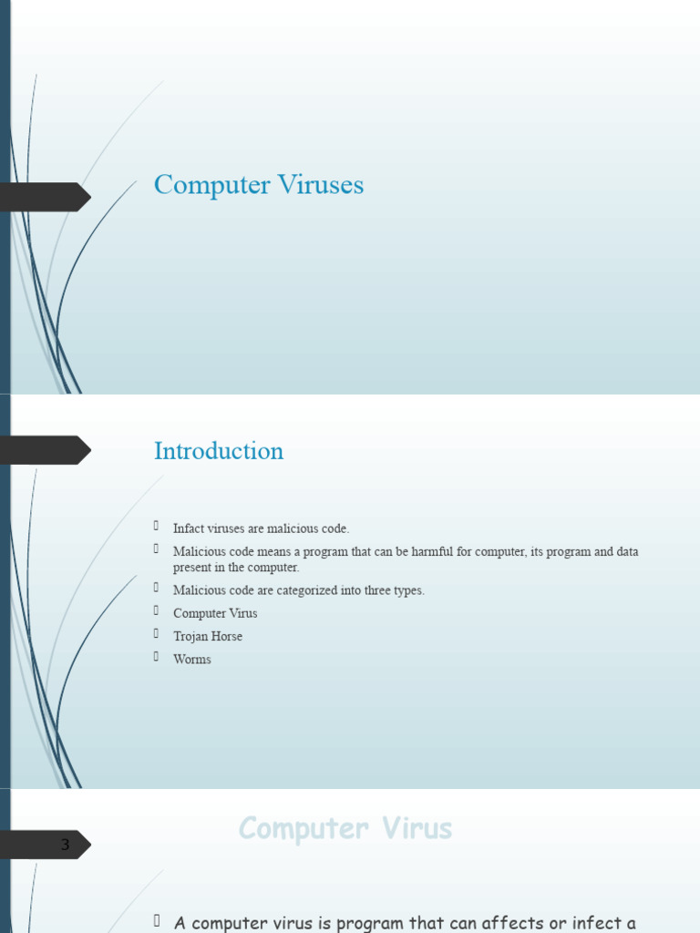 08 Computer Virus | PDF | Computer Virus | Antivirus Software