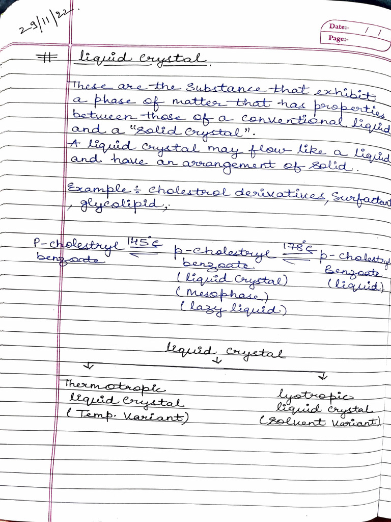 Liquid Crystal | PDF | Phases Of Matter