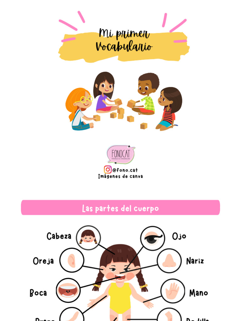 Cuadernito Mi Primer Vocabulario | PDF