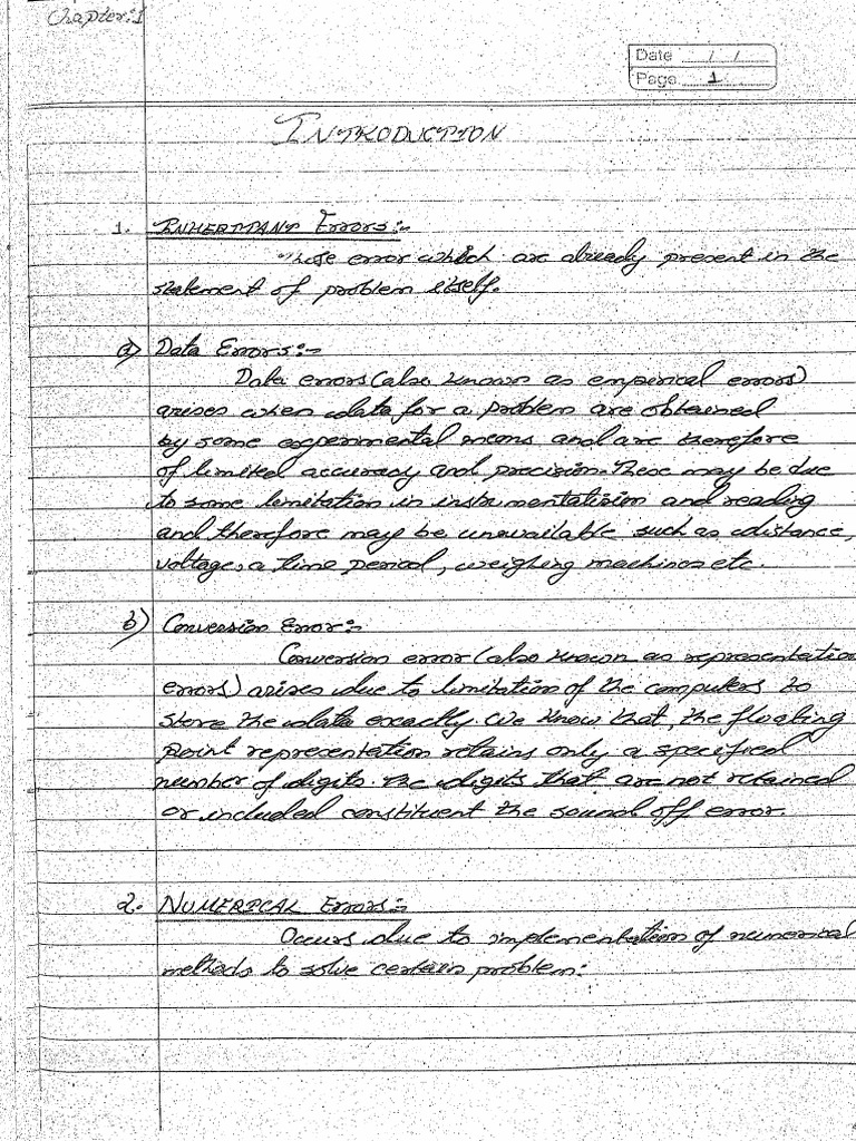 Numerical Methods Pdf