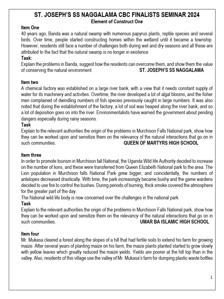 S4 Naggalama Seminar QNS PDF 2 | PDF | Breads | Pregnancy