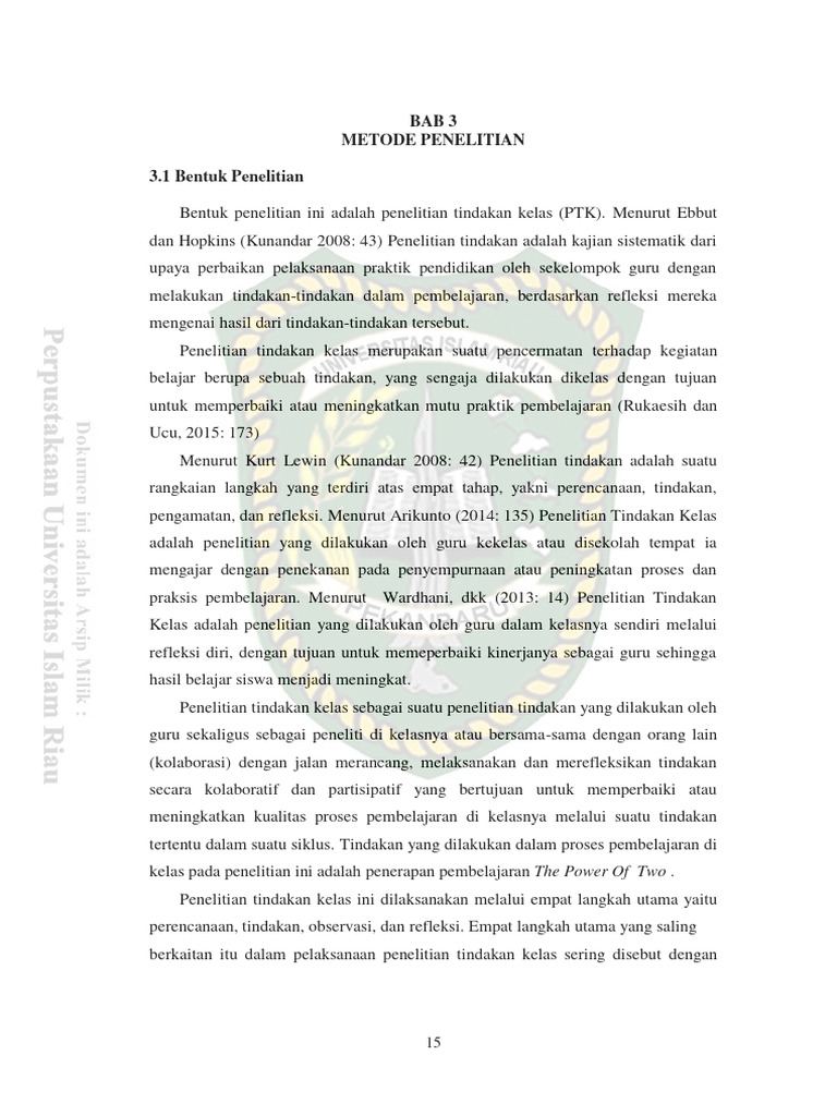 Materi Siklus PTK | PDF | Pengembangan Diri | Sains & Matematika