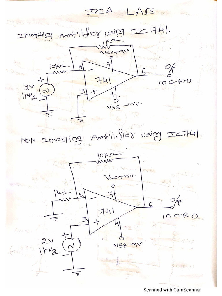 LICA Lab 2022 Circuit Diagrams UR | PDF