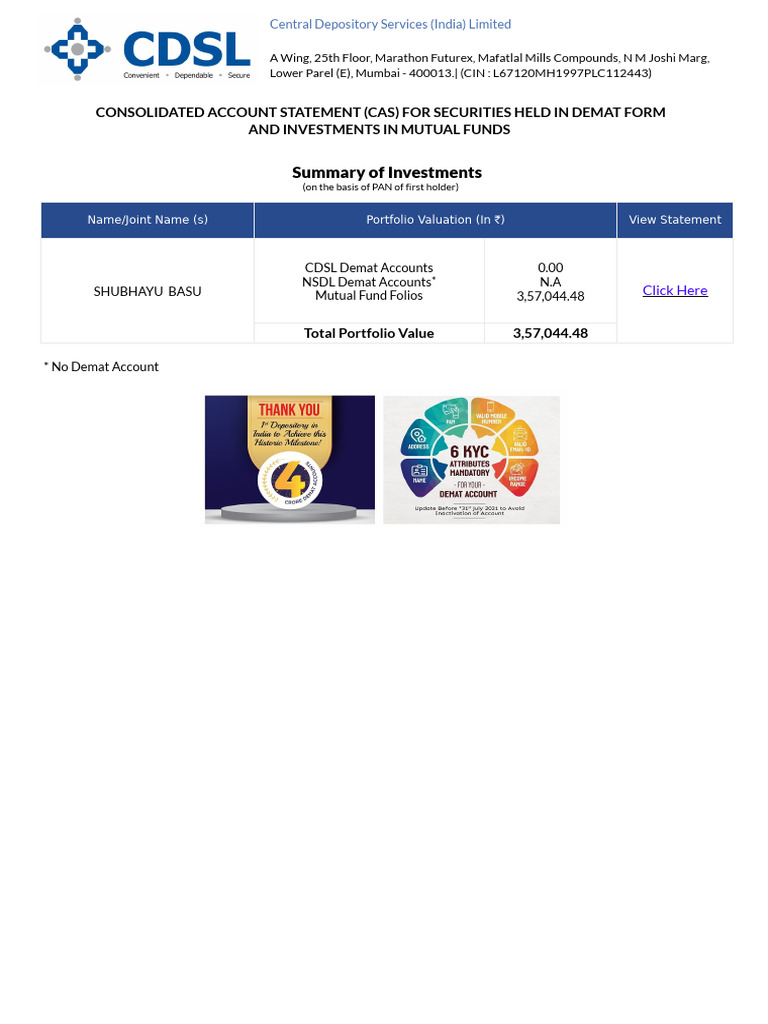 Central Depository Services (India) LTD | PDF | Electronic Voting | Mutual Funds