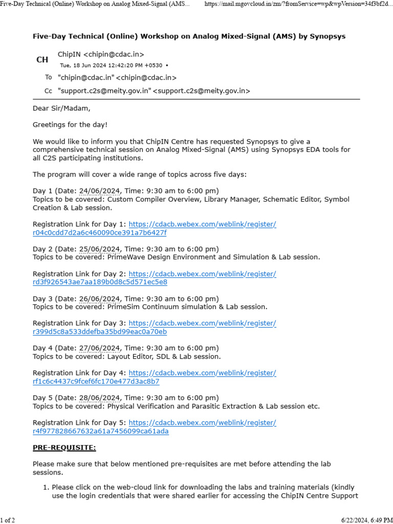 AMS Workshop for C2S Institutions | PDF | Cyberspace | Computing