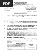 ACP (MACP) & Option Form | PDF | Business | Finance & Money Management