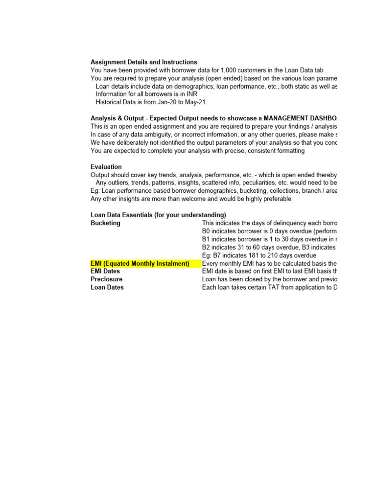 Loan Data Analysis and Dashboard Insights | PDF | Loans