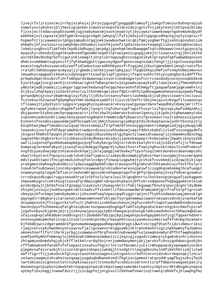 Encrypted Text Analysis | PDF | Wellness