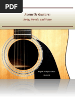 Master Class Guitar Making | PDF