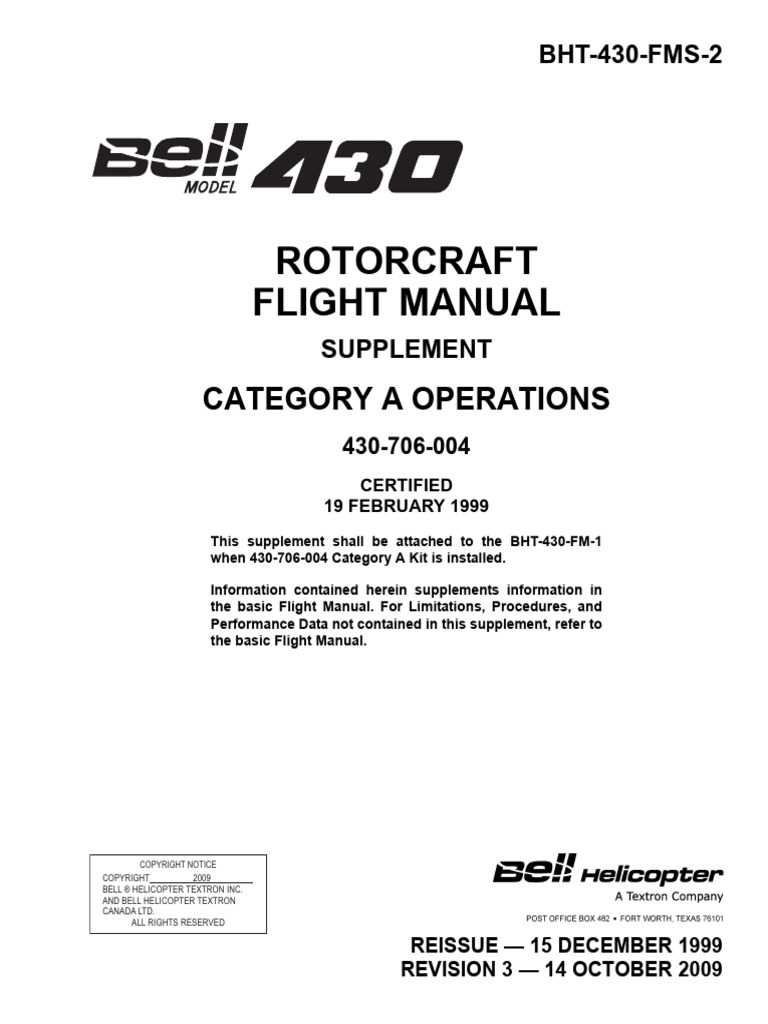 430-FMS-02 Cat A Operations | PDF | Takeoff | Altitude