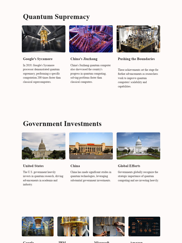 Quantum Supremacy | PDF | Quantum Computing | Computing