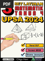 2024 - Upsa - MT - Tahun 4 | PDF