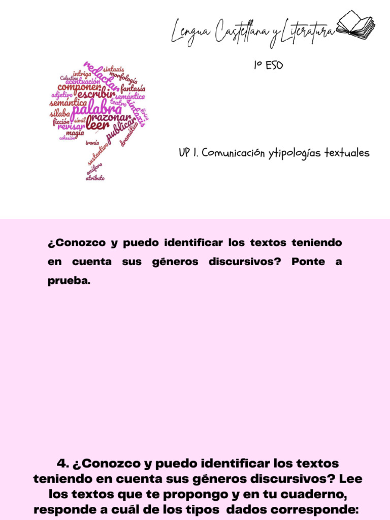 Ejemplos de Tipos Textuales | PDF