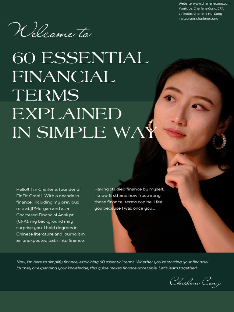 Finance-terms-by-Charlene | Download Free PDF | Investing | Stocks