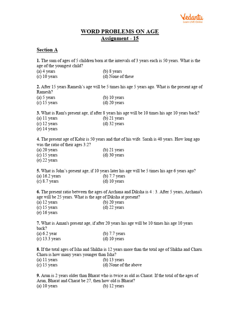 Nisha's Current Age Calculation | PDF | Equations | Mathematics