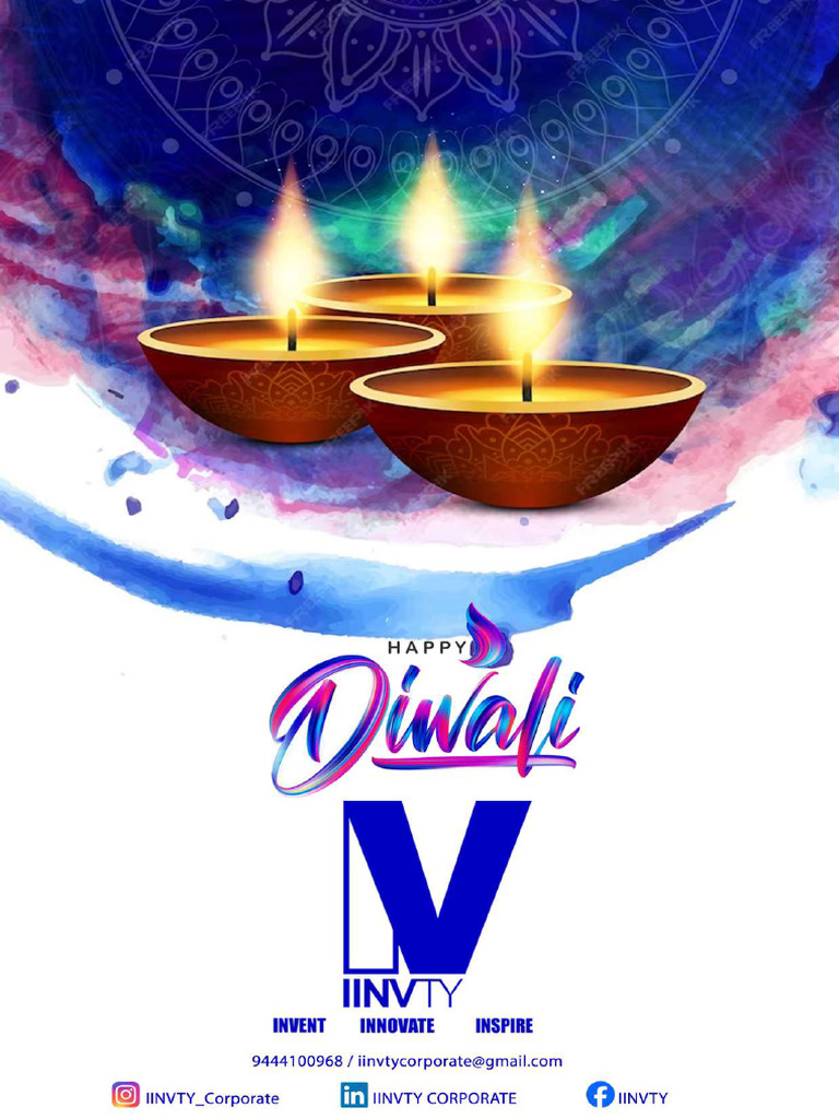 Iinvty Diwali Delight A Guide To Celebrate Right Handbook | PDF