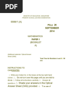 PSLE Standard Science Answer Key | PDF | Digestion | Water