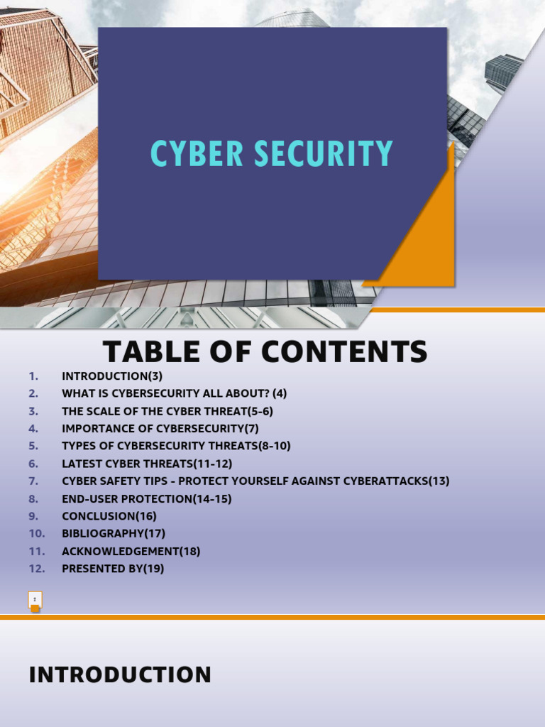 Cyber Security | PDF | Security | Computer Security