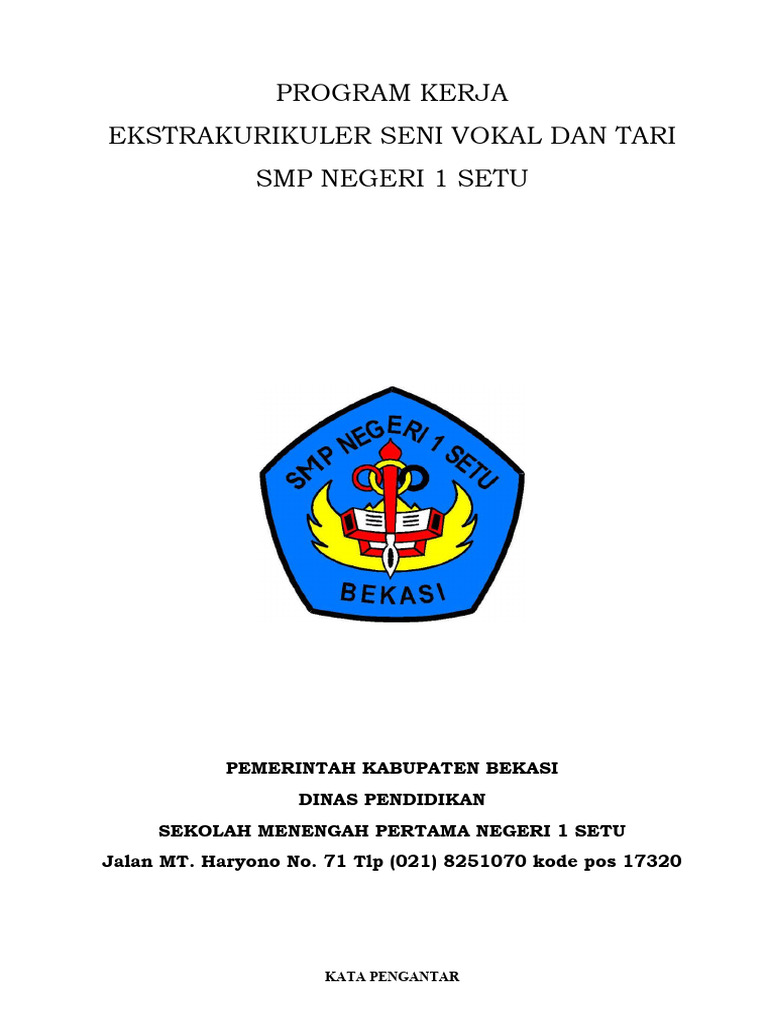 Program Kerja Ekskul Lengkap | PDF