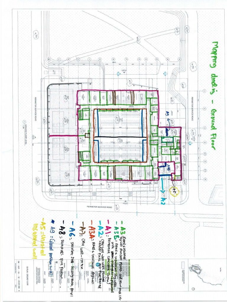 Mapping Dinding Ground Floor | PDF