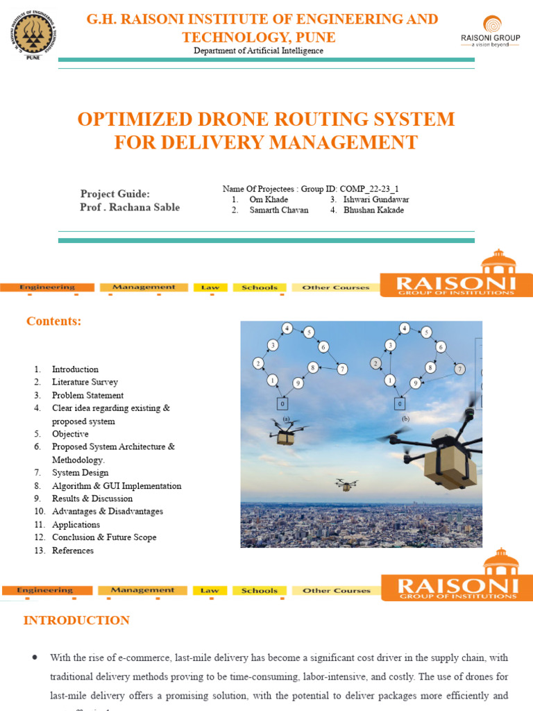 Project Sample | PDF | Linear Programming | Routing
