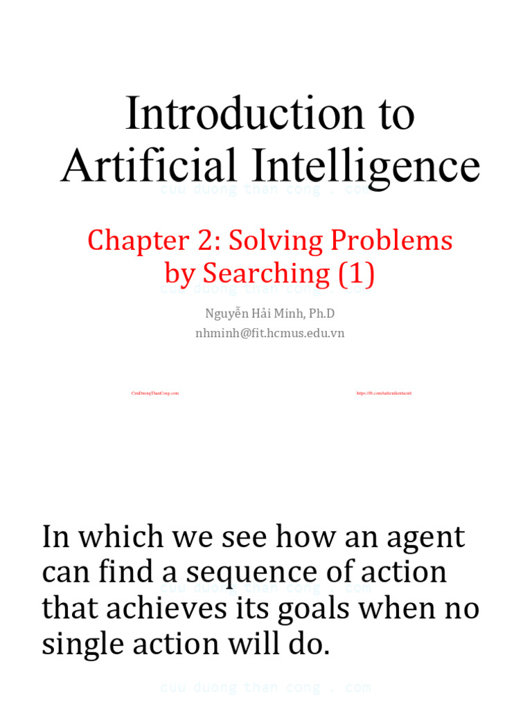 AI Problem-Solving via Search Methods | PDF | Theoretical Computer ...