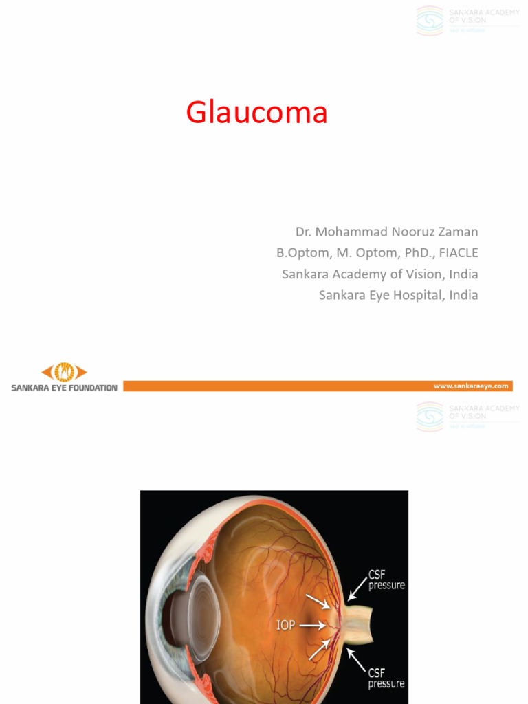 Glaucoma | PDF | Glaucoma | Clinical Medicine