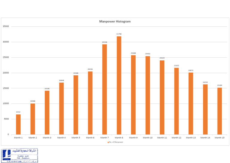 Manpower Histogram | PDF